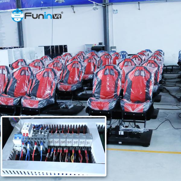 Quality Shopping Mall 5D Movie Theater Customized Square Design For 9-48 Seats 3 Monthly for sale