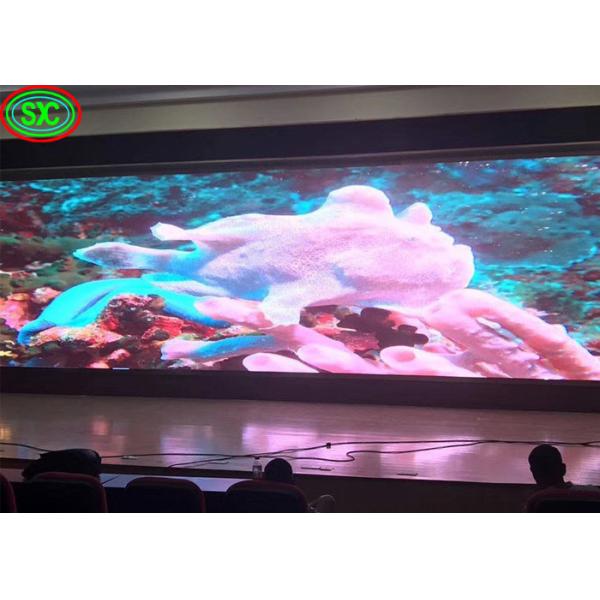 Quality Wide Viewing Angle Indoor Full Color LED Display 4mm Mall Advertising Screen for sale