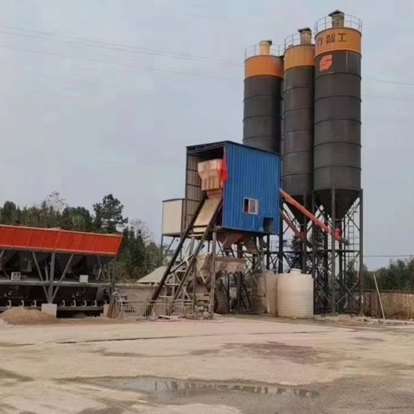 Quality Totally Automatic Concrete Batching Plant Concrete Batching Plant Stationary for sale
