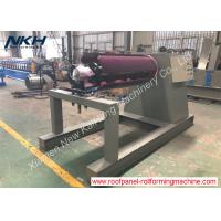 Quality 5MT Hydraulic Un Coiler Tapered Wedge Design For Roofing / Wall Cladding Panel for sale