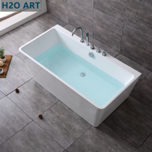 Quality Elegant Design Freestanding Acrylic Massage Bathtub for Your Spa Retreat for sale