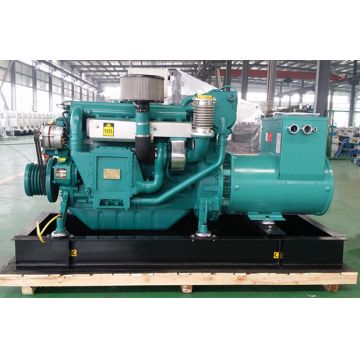 Quality 100kva marine diesel generator Heat exchanger cooling BV Classification Society for sale