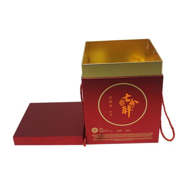 Quality OEM Corrugated Packaging Box With Handle FSC ISO certificate for sale