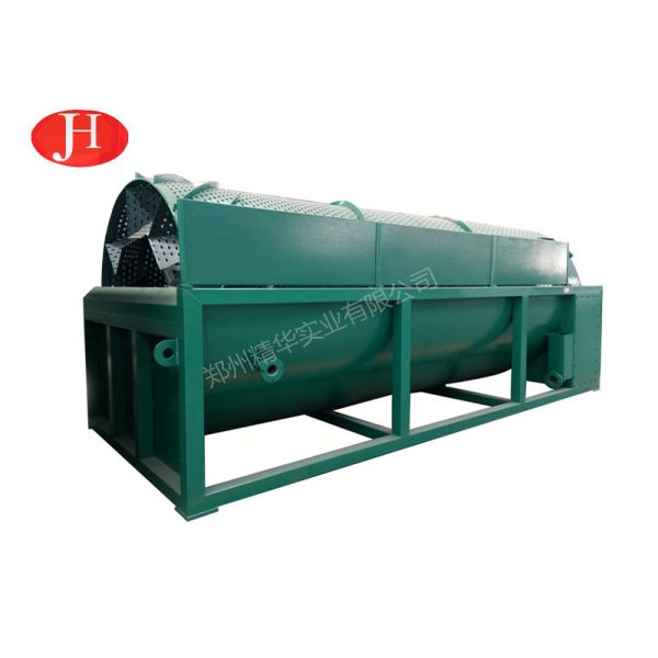Quality Sweet Potato Rotary Washing Machine Big Capacity For Flour Processing Line for sale