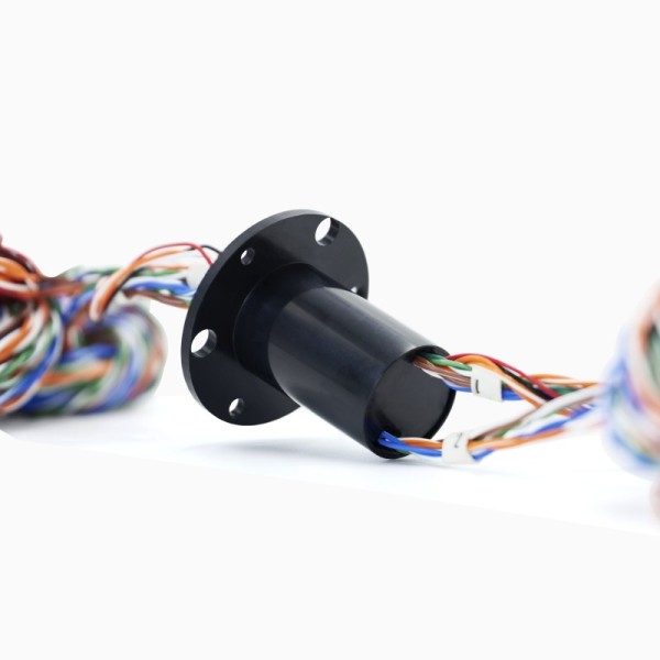 Quality 2 Channel Gigabit Ethernet Slip Ring with USB Transmission and 60rpm Rotation Speed for sale