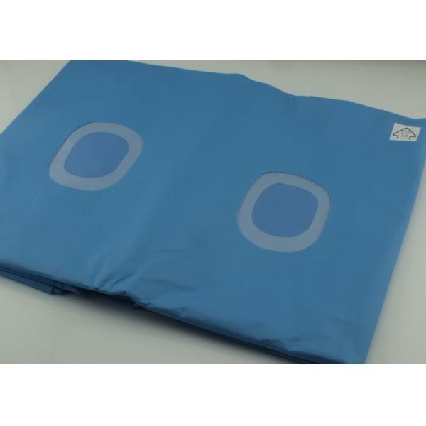 Quality Sterile Disposable Surgical Drapes Medical Sheets with Round / Rectangle Hole for sale