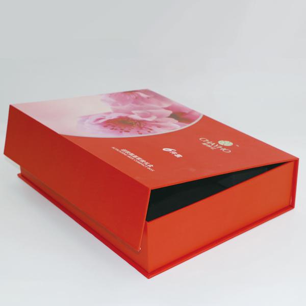 Quality Customized luxury cardboard smooth surface with logo carton book shaped boxes for sale