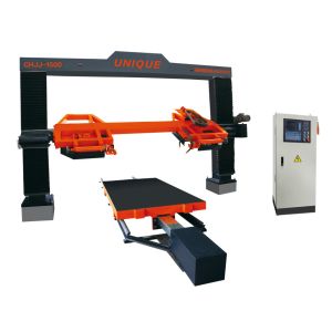 Quality 1300mm 1500mm Circular Stone Slab Cutting Machine CNC for sale