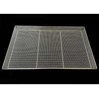 Quality 400 X 600 Mm Wire Mesh Trays Stainless Steel Crimped For Food Drying for sale