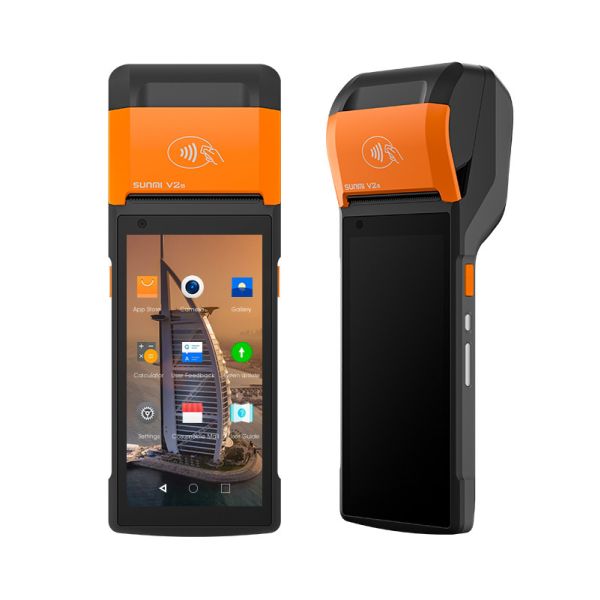 Quality Sunmi V2S Wireless Handheld POS Machine 58mm Printer For Restaurant for sale