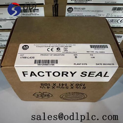 Quality Allen Bradley 1768-L43S CompactLogix Safety PLC Controller for sale