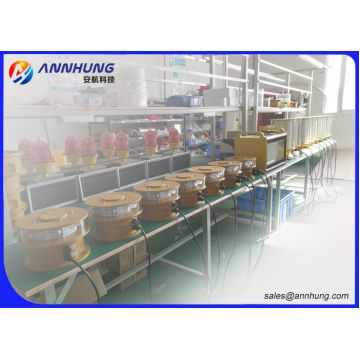 Quality Red Color Type C Aviation Warning Lights Medium-Intensity GPS Synchronization for sale