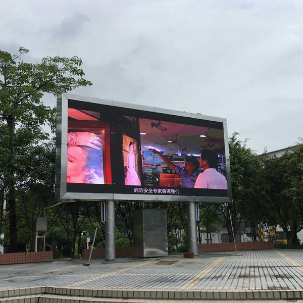 Quality Outdoor School Square Led Video Wall Display Wateproof P8 for sale