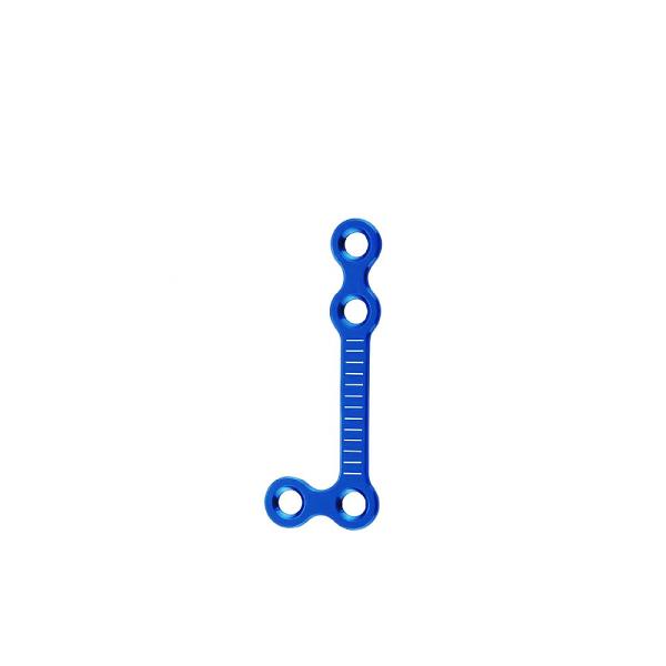 Quality Orthopedic Surgical Mini Implants Maxillofacial Plate 2 Holes for sale