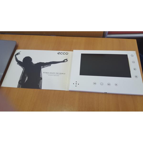 Quality Virtual Promotional Video Brochure Lcd Video Greeting Card With 256MB Memory for sale