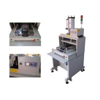 Quality 3.5MM Thickness Hydraulic Hole PCB Punching Machine for FR4 for sale
