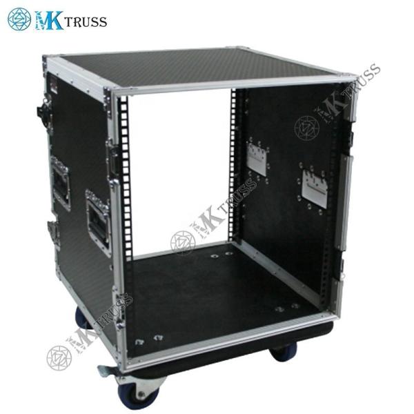 Quality Customized 10U 12U 14U 16U Flight Case with 9mmplywood and Honycomb Surface for sale