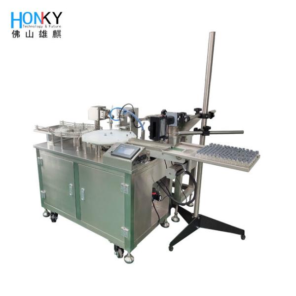 Quality 35 Bottle Per Minute Liquid Automatic Filling Machine Vial Filler for sale