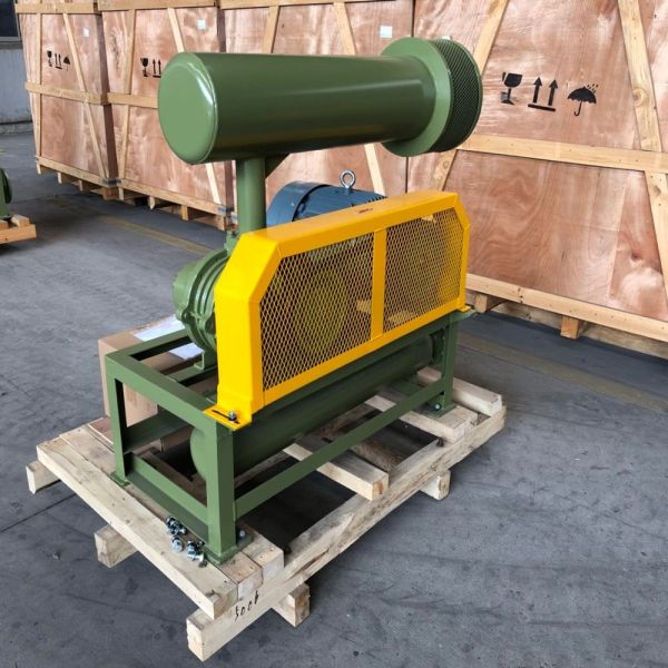 Quality 10KPA - 80KPA Three Lobe Roots Blower , Compact 2.2-22KW Roots Type Blower for sale