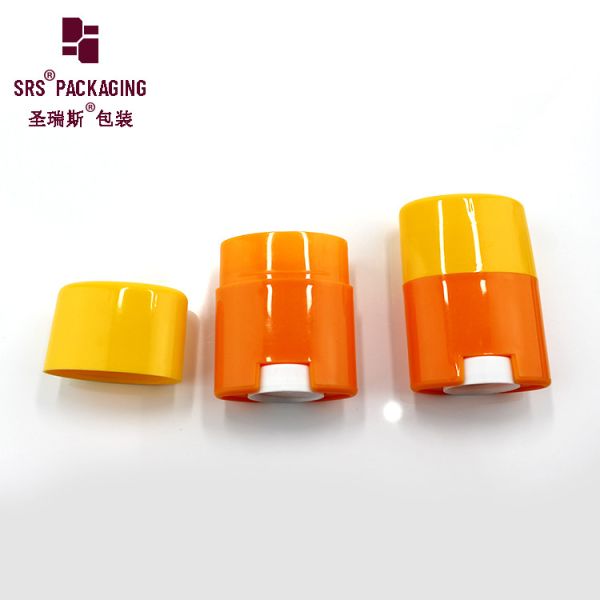 Quality D040 different size plastic PCR skin care gel deodorant container for sale
