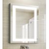 china Space Saving Aluminum Mirror Cabinet High Definition Compact Light Up Bathroom