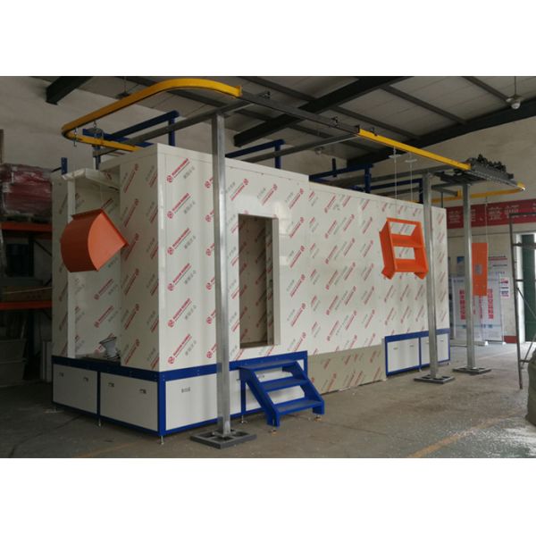 Quality Electrostatic SS304 Plastic Powder Coating Spray Booth Easy to Operate for sale