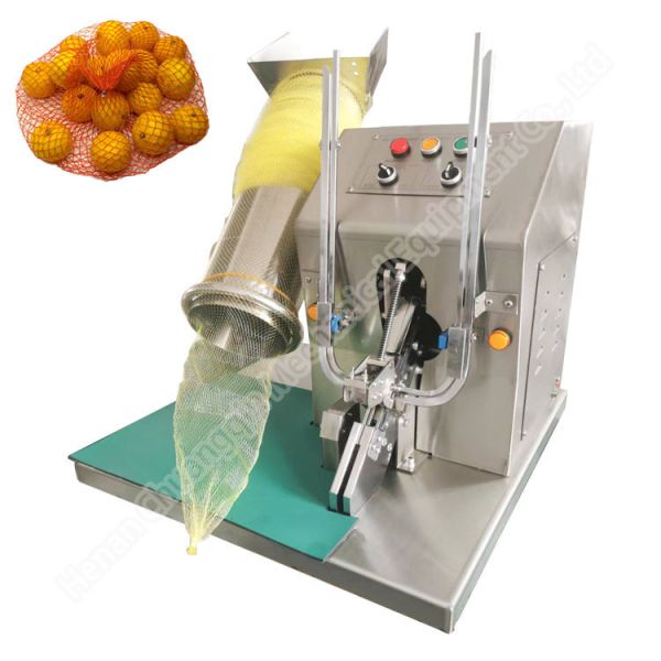 Quality Net Packing Machine Fruit Net Bag Packing Machine Auto Mesh Bag Net Packing for sale