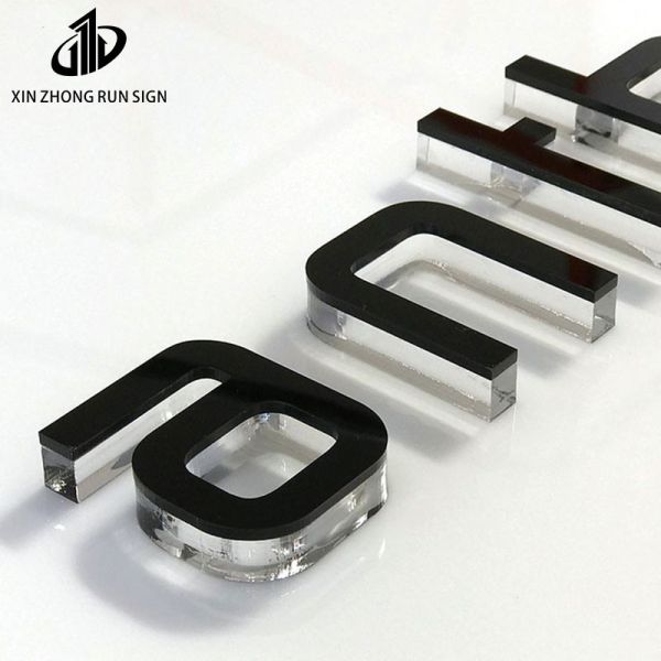 Quality Shop Front Decorative Crystal Letters Multi-color Acrylic Letters for sale