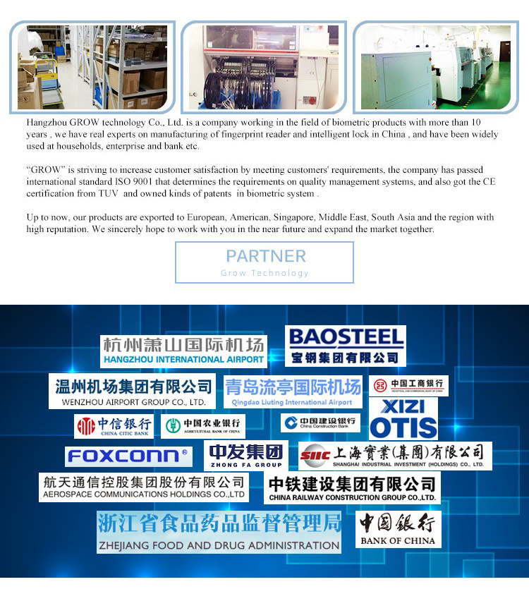 Grow R503PRO Uart/USB 1500 Capacity DC3.3V Fingerprint Module Sensor Scanner