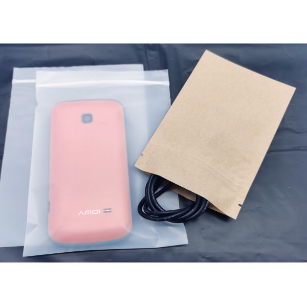 Quality Compostable Press Seal Mini Grip Resealable Zipper Pouches for sale