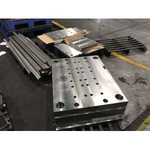 Quality Plastic Mold Inserts Easy Cutting 1.2085 Mold Tool Steel for sale