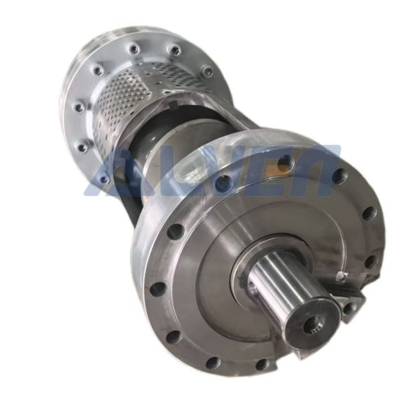 Quality Grade 2 Extruder Squeezer Screw & Barrel For Tons Of Packets Of Extrusion Granulation for sale
