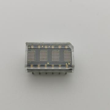 Quality Wavelength 515-525nm 5x7 Dot Matrix LED Display With Wide Viewing Angle Luminous for sale
