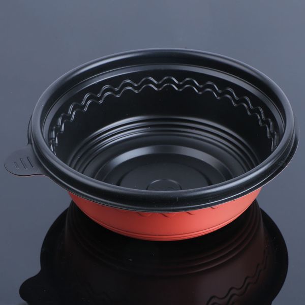 Quality Plastic 1000ml Microwavable Disposable Soup Bowls for sale