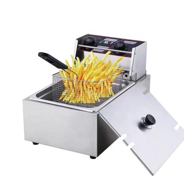 Quality Button Control 2.5L Stainless Steel Frying Machine for Precise Temperature Control for sale