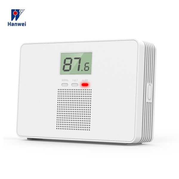 Quality CE ROHS EN50291 CO Alarm Detector Home Warehouse BSI Dia 124mm for sale
