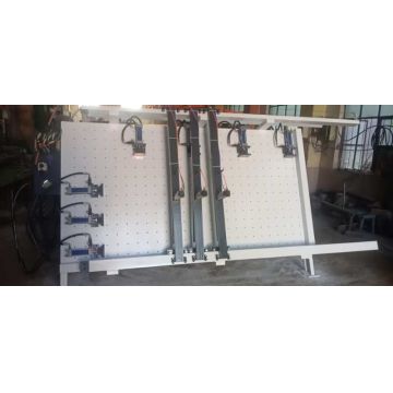 Quality Double Sides Finger Joint Shaper 16Mpa T80mm Door Frame Press Machine for sale