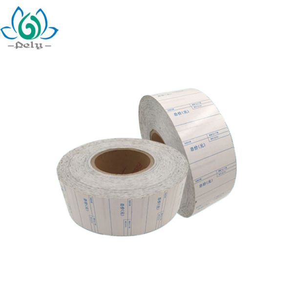 Quality Glossy Laminated Waterproof Linerless Labels Without Base Paper for sale