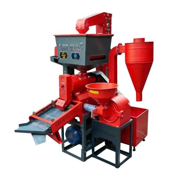Quality yifeng AGRO 700-1500KG Combined Rice Mill Machine With Elevator 11KW for sale