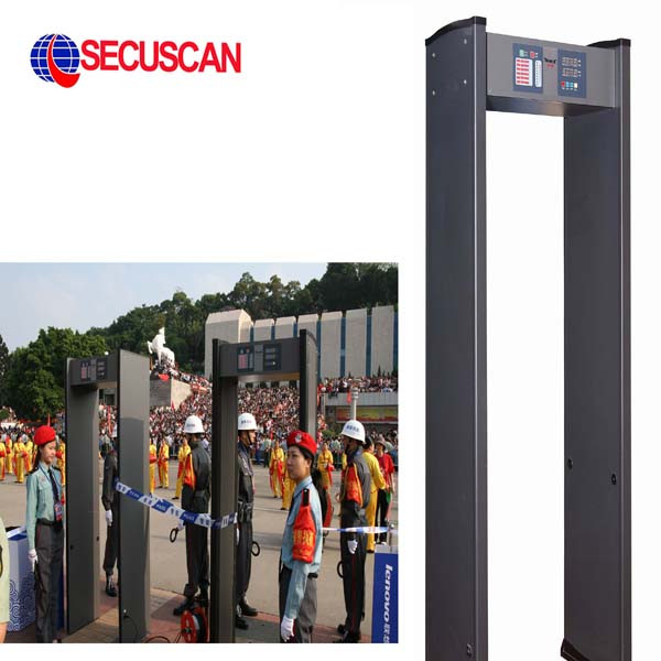 Quality Pinpointer Walk Through Metal Detector for Security , x ray checked baggage for sale
