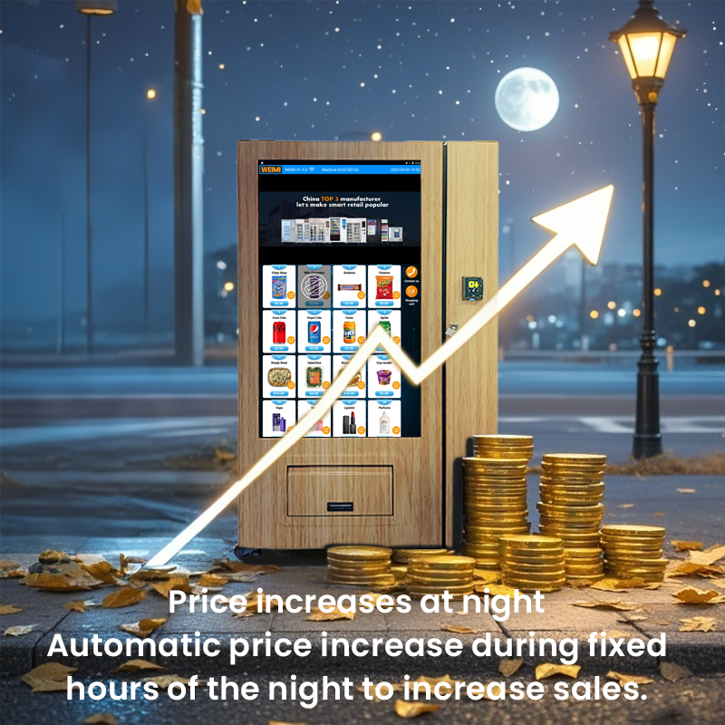 High Capacity Outdoor Combo Vending machine with weatherproof House street food drinks vending machine