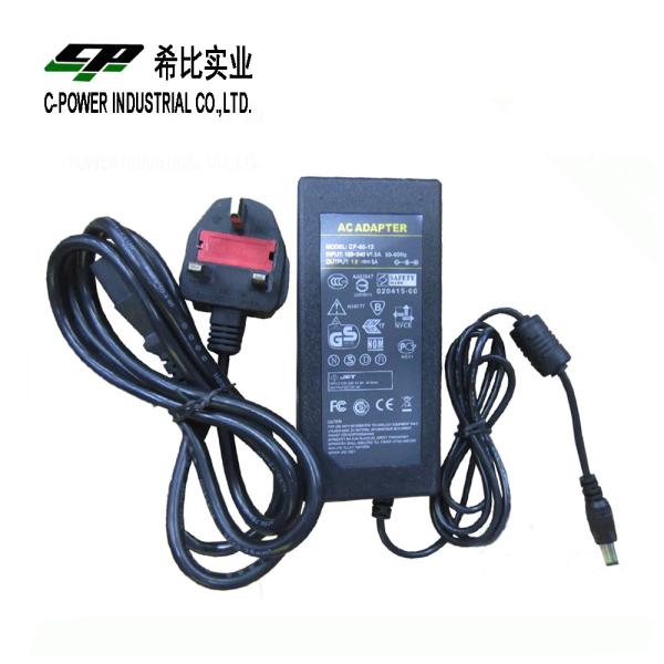 Quality 5V 12V 19V 24V 0.5A 1A 1.5A 2A 3A 4A 5A Power Adapter with CE Certificate for sale
