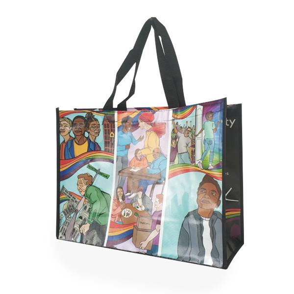 Quality 40x30x14cm 3000pcs Laminated Non Woven Polypropylene Bags for sale