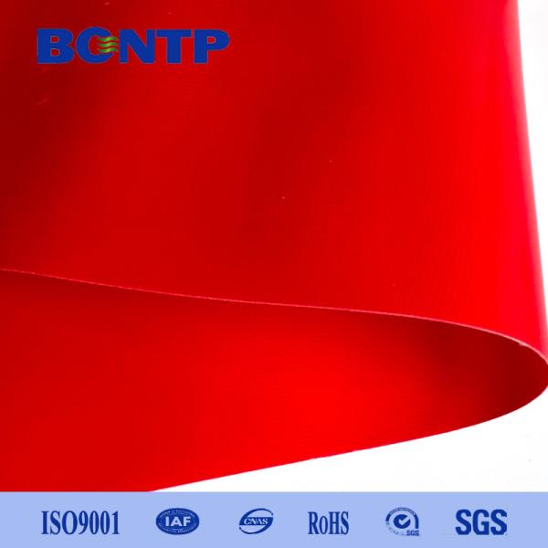 Quality 580gsm Waterproof PVC Tarpaulin With Polyester Coating Fabric for sale