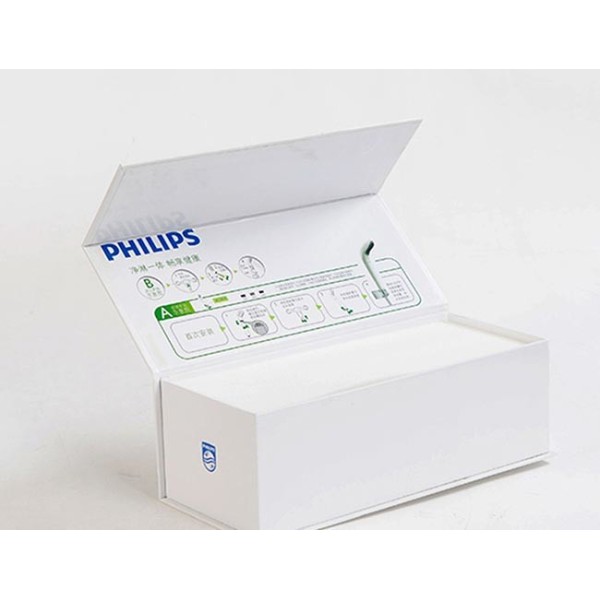 Quality Book Shape Hard Cardboard Gift Boxes With Foam Folding Magnet Closure for sale