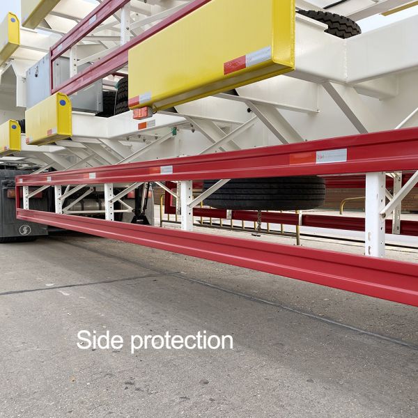 Quality 45tons 60tons Terminal Semi-Trailer for 40ft 45ft Containers 40ft Container for sale