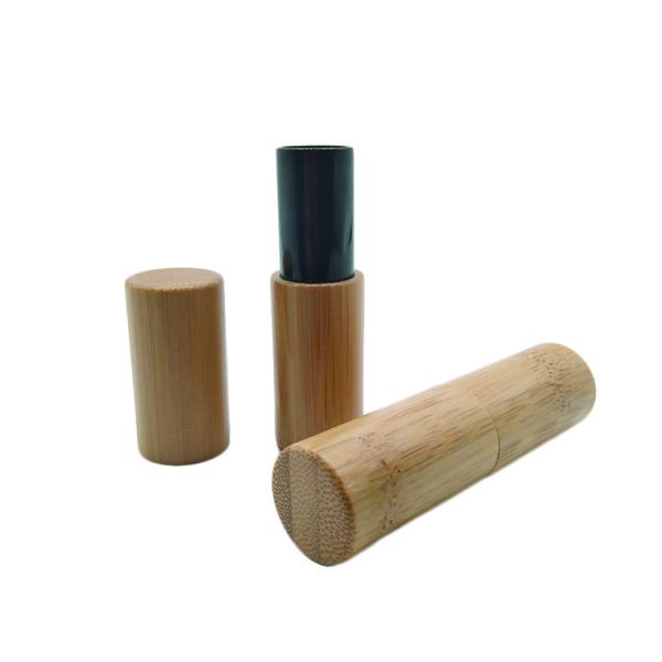 Quality Natural Wooden Empty Bamboo Custom Lipstick Tubes Cosmetic Packaging for sale