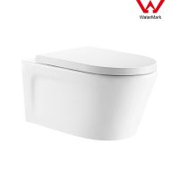 Quality Watermark Wall Hung Toilet 530x364x345mm Portable Lavatory Sanitary Ware for sale