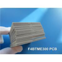 Quality F4BTME300 High Frequency PCB PTFE RF PCB Built on 3.0mm thick with Immersion for sale