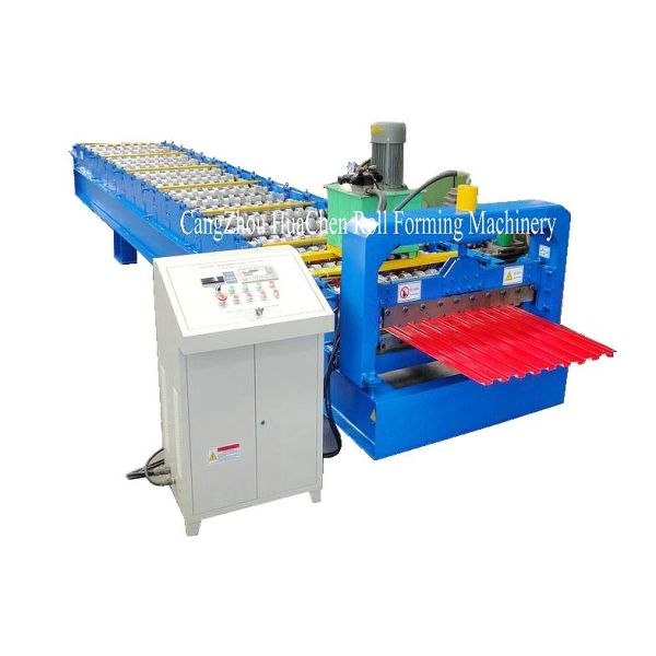 Quality Garage Steel Roller Door Roll Forming Machine , High Capacity for sale
